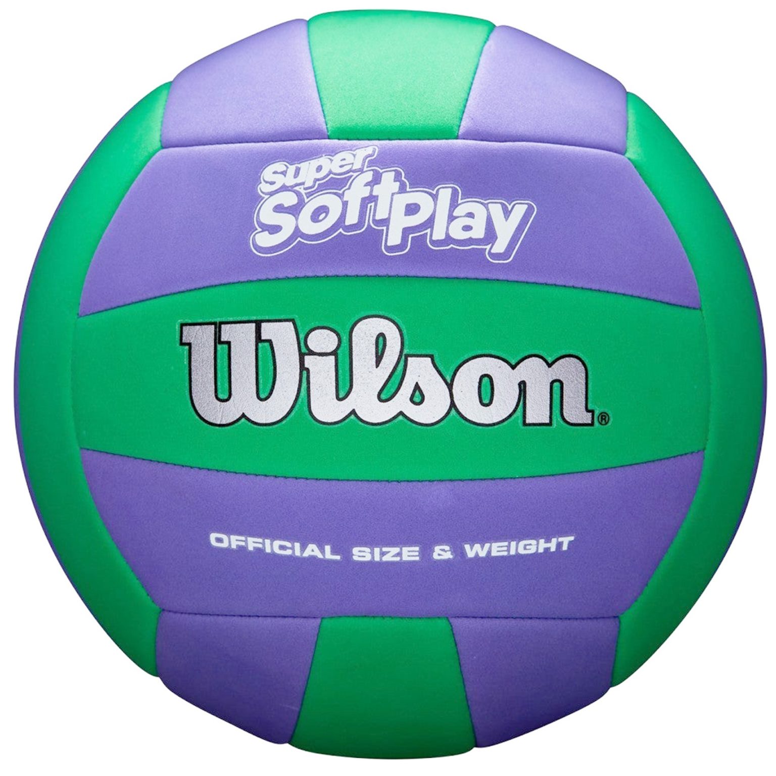 BALON VOLEIBOL WILSON SUPER SOFT PLAY SMU VERDE/LILA – Lua Sports