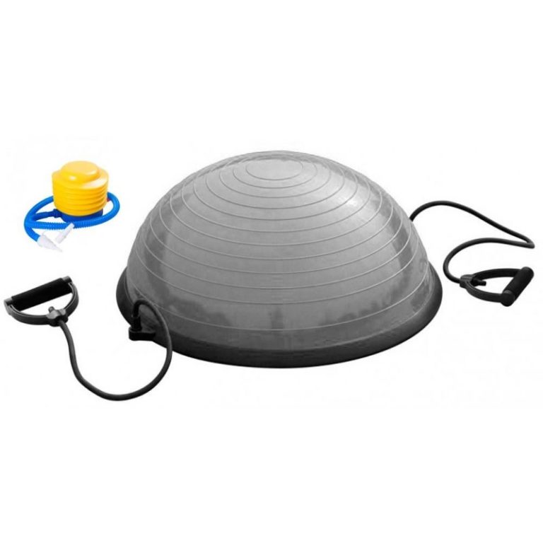 Semiesfera de equilibrio ASANA – Ø58 cm – Gris BOSU – Lua Sports